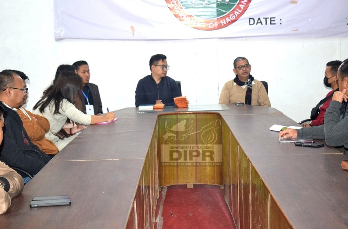 GENERAL OBSERVER TUENSANG BRIEFING THE MICRO OBSERVERS AT TUENSANG | DIPR Nagaland-Department of ...